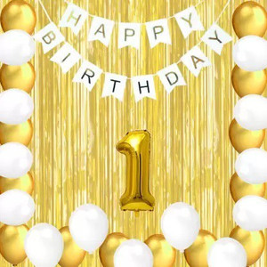 Flipkart.com | ZAMBOOREE Solid Happy Birthday Balloons for Decorations ...