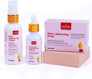 Kozicare Plus 3 STEP Kit for Anti-Pigmentation, Reduce Uneven Skin Tone ...