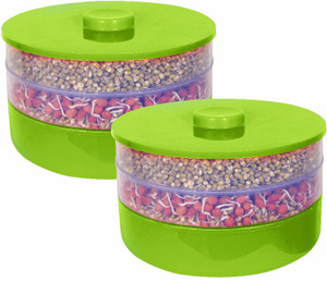 Wonder Plastic Prime Health Plus Unbreakable Sprout Maker, Set Of 2 Pc ...