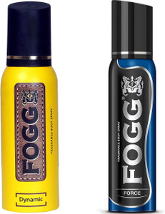 FOGG DYNAMIC & FORCE Fragrance Body Spray COMBO (2X150ml) Body Spray ...