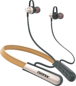 Isonix Wireless Bluetooth Neckband With Upto 70 Hours Music Playtime ...