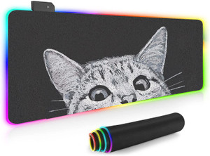 IMAGINEA RGB Gaming Mouse Pad Large Extended Laptop Mat USB Plug & Play ...