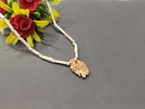 Divinetide Tulsi mala with LOCKET Small Radha Krishna (Wood ) Crystal ...