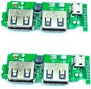 Mechanic37 2 USB Output Power Bank Module Mico Type Charging For 18650 ...