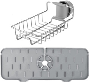 Harvic Steel Adjusting Multifunctional Over Kitchen Sink Caddy Clamp ...