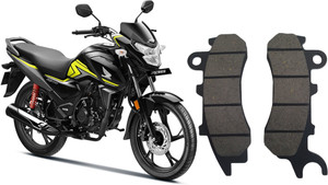 AUTOPLEX Front/Rear Brake Pad/Disc Pad Compatible For Shine Sp Bike ...