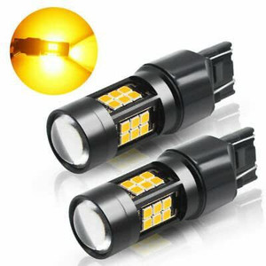Automaze 21-SMD T20 Amber LED Bulbs For Turn Signal, Tail/Brake Light ...
