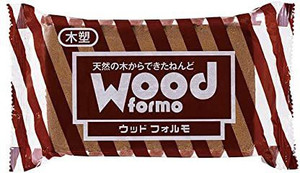 Padico Wood formo Clay 500g Color Brown pack of 1 Art Clay Price in ...