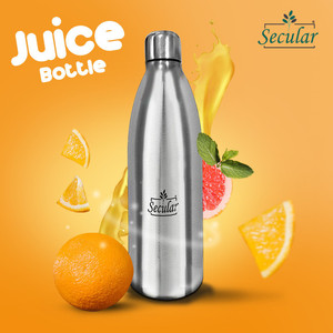 Secular Fresh Juice Storage Bottle, Stainless Steel Big Juice Bottle ...