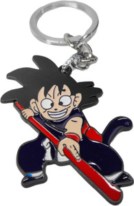 Skycart Metal Dragon Ball Z Goku Keychain Key Chain Price in India ...