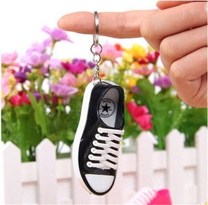 URBANE CHIC Electric Shock Shoe Prank Gag Toy, Mini Flashlight Keychain ...