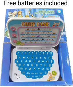 Eazytobuy Study game with free batteries learning laptop toys for kids ...