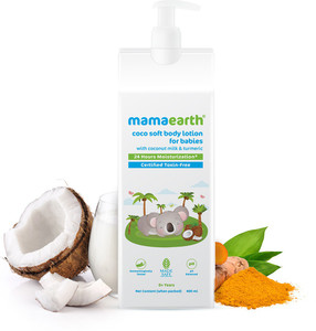 Mamaearth Coco Soft Body Lotion with Coconut Milk & Turmeric, for ...