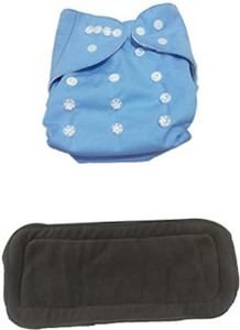 Ancientt Cloth Diaper Nappies with 5 Layered Baby Insert Pads Set of 1 ...