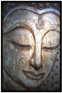 Lord Buddha Religious Multicolor Wall Decor Poster (PVC Vinyl 18x12) 3D ...