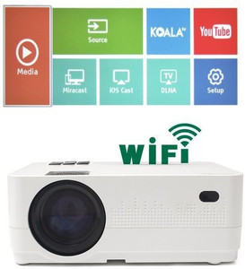 IBS NEW WIFI HD LED 3D Projector 5000 Lumens, HDMI USB VGA AV, 1280 ...
