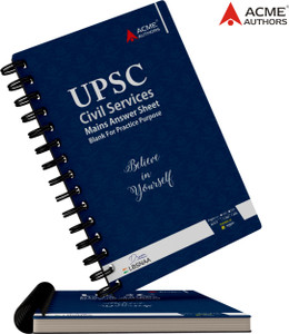Premium UPSC Mains Answer Writing Notebook ( 200 Pages | 01 Notebook ...