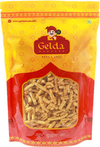 Gelda Namkeen Double Laung Sev (With Hing), Indori Bhujia, Indian ...