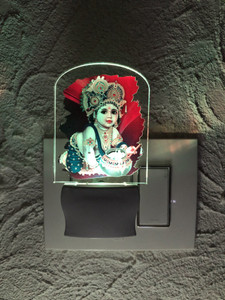 gifteee Krishna LED Lamp 7 Color Changing UV Printed LED Lights Theme 1 ...