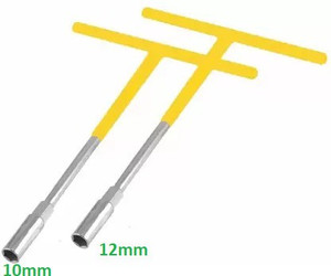 Airfit T SPANNER (Combo) 10 MM,12MM Socket Set (Pack of 1) T SPANNER ...