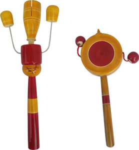 Homekrafts Traditional rattles for new born to 2 years babies(Tik Tiki ...