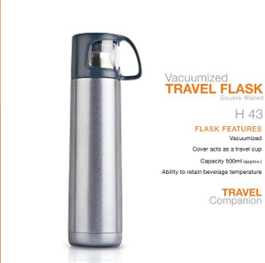 Frequent 500 ml Steel Flask - Buy Frequent 500 ml Steel Flask Online at ...