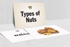 brainybeez Types of Nuts Flashcards Price in India - Buy brainybeez ...