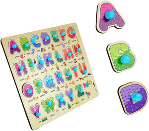 NMII Educational toy Alphabets ,Toys Puzzle,Board Game ("ABCD" Puzzle ...