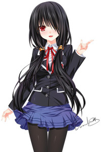 Tokisaki Kurumi Matte Finish Poster Paper Print - Animation & Cartoons ...