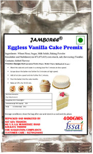 JAMBOREE Vanilla Premix I Eggless Recipe I Instant Cake Mix | 3 Step ...