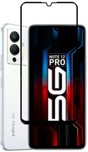 TESPARK Edge To Edge Tempered Glass for Infinix Note 12, infinix Note ...