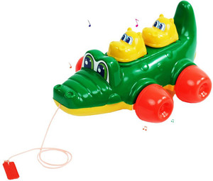 Wembley Baby Croco Pull Along Toy for Kids Ages 12 Months & Above ...