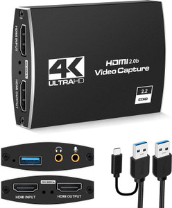 Tobo Capture Card USB 3.0, 4K HDMI Video Capture Card to USB/Type-C ...