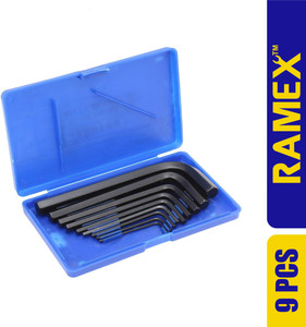 RAMEX allen key, allen key set, allen keys set tools, allen key tools 9 ...