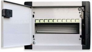 Smuf 10 Way SPN Metal Double Door MCB Box Distribution Board Price in ...