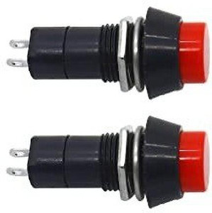 samest PACK OF 2 Push Button 2-Pin SPST On-Off S gy7witch Electronic ...