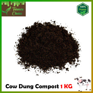 Farmers Choice Cow dunk compost Fertilizer 1 KG 100% Organic Natural ...