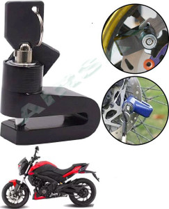 AIRSKY Motorcycle Disc Brake Lock Security Anti Theft For Bajaj Dominar ...