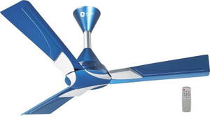 Orient Electric WENDY 48" CEILING FAN, (BLUE) WITH REMOTE 1200 mm Anti ...