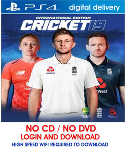 CRICKET 19 PS5 GAME PLAYSTATION (NO CD REQUIRED / DIGITAL DELIVERY ...