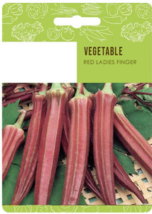 VibeX ® VXI-355 Burgundy Red Ladies Finger Bhindi Seed Price in India ...