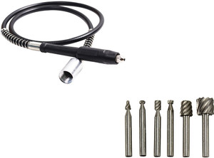 Digital Craft Die Grinder Shaft,6Pc HSS Rotary Burs Set,, Rotary Tool ...