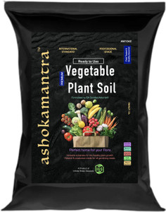 ashokamantra Vegetable soil 5Lit, Organic fertilizer for plants Potting ...