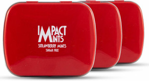 Impact Mints Sugar Free Mints Strawberry Product of Germany pack of 3 ...