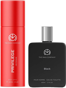 THE MAN COMPANY Privilege Intense Deodorant for men 150ml with Black ...