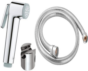 Pu Bath Grohe Abs Health Faucet WIth 1Mtr Jumbo Tube Abs Hook Set ...