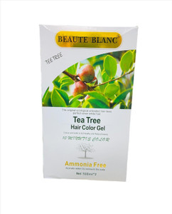 BEAUTE BLANC TEA TREE HAIR COLOR GEL BLACK , BLACK - Price in India ...