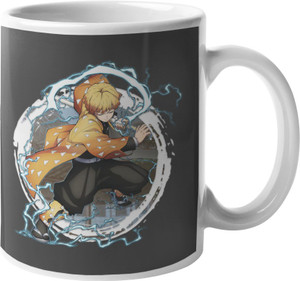 FOKAT Zenitsu Demon Slayer Anime Premium Printed Ceramic For Tea ...