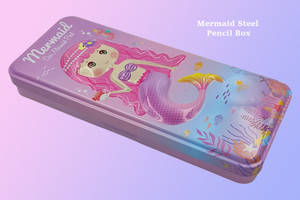 Flipkart.com | poksi MERMAID METAL PENCIL BOX FOR KIDS |PENCIL BOX FOR ...