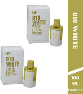 Buy HP 818 White Perfume 100ML Each (Pack of 2) Eau de Parfum - 200 ml ...